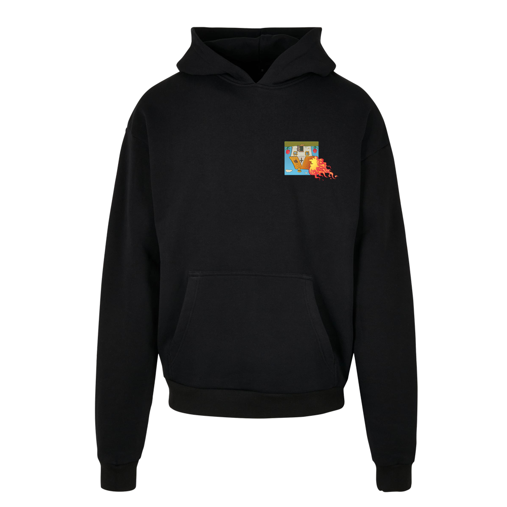 Rema - Hoodie Rave and Roses Noir - Store Universal Music Store